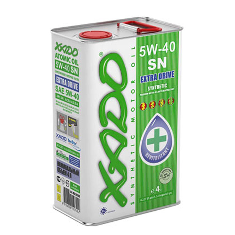 قیمت و خرید روغن موتور اکسادو (زادو) مدل ATOMIC OIL 5W-40 SN 4L | روان ...